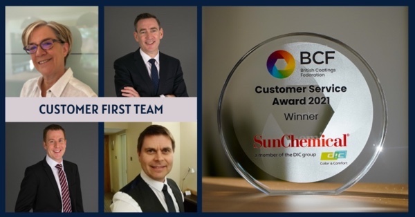 Sun Chemical UK scoops BCF Customer Service award - World of Print